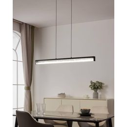 Eglo Hängeleuchte "CARDITO 1", schwarz, 6, Ø 0 H: 110cm, 1 Stk., Leuchten, Hängeleuchte, LED tauschbar, CCT