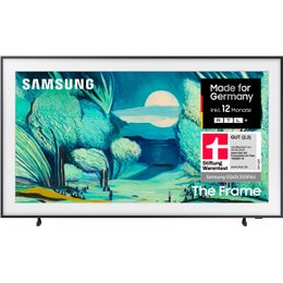 Samsung QLED-Fernseher "GQ65LS03FAU QLED-Fernseher", Energieeffizienz: G (A-G), schwarz, 65 ″, Fernseher, The Frame, Mattes Display, Art Mode, Austauschbare Rahmen, Dolby Atmos