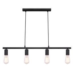 Globo LIGHTING Hängeleuchte "MARTHA", schwarz, 1 Stk., Leuchten, Hängelampe/Pendelleuchte/Esszimmer/Wohnzimmer/Esstisch