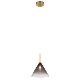 Globo LIGHTING Hängeleuchte "ELISABETH", messingfarben, 1 Stk., Leuchten, Hängelampe/Pendelleuchte/Esszimmer/Wohnzimmer/Esstisch