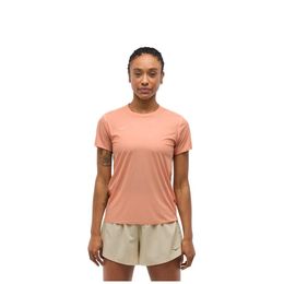 Hoka One One Hoka Airolite Run Short Sleeve Bekleidung Damen grau