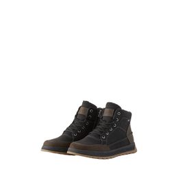 Tom Tailor Herren Wasserdichte Stiefeletten mit Fütterung, schwarz, Uni, Gr. 40
