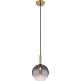 Globo LIGHTING Hängeleuchte "ELISABETH", messingfarben, 1 Stk., Leuchten, Hängelampe/Pendelleuchte/Esszimmer/Wohnzimmer/Esstisch