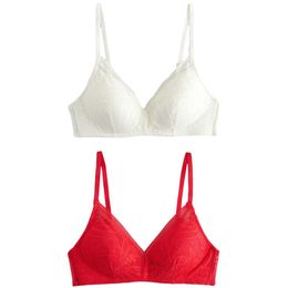next Bra female Red, White size 85