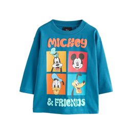 next Shirt 'Mickey & Friends' Jungen Größe 122 blau / rot / schwarz / weiß