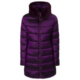 Influencer Winterjacke Damen Größe L lila