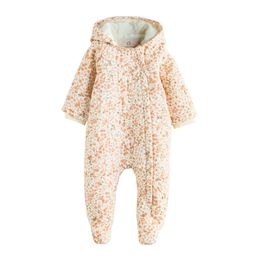 next Overall Jungen Gr&ouml;&szlig;e 62 ecru / dunkelbeige / orange / rosa