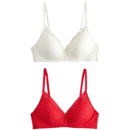 next BH Damen Gr&ouml;&szlig;e 70 rot / wei&szlig;