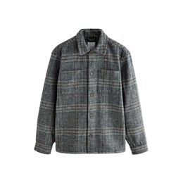 next Hemd Herren Gr&ouml;&szlig;e 4XL braun / grau / wei&szlig;
