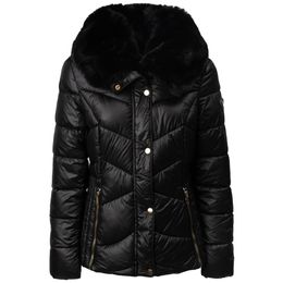 Influencer Jacke Damen Gr&ouml;&szlig;e M schwarz Winterjacke