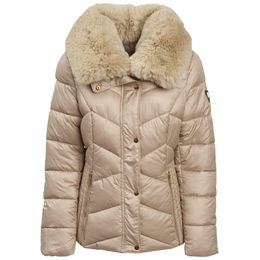 Influencer Steppjacke Damen Gr&ouml;&szlig;e M beige