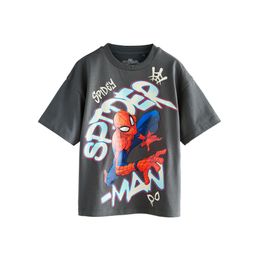 next T-Shirt 'Marvel Superhero' Jungen Gr&ouml;&szlig;e 98 kobaltblau / dunkelgrau / rot / schwarz