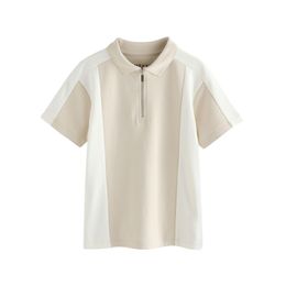 next Poloshirt Jungen Gr&ouml;&szlig;e 104 hellbeige / greige