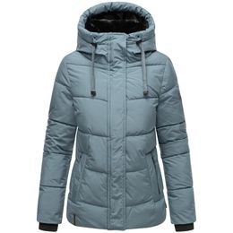 Navahoo Steppjacke 'Sag ja XIV' Damen Gr&ouml;&szlig;e XL blau / taubenblau Winterjacke