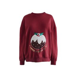 next Umstand Sweatshirt Damen Gr&ouml;&szlig;e L burgunder
