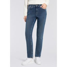 Slim-fit-Jeans MAC "RICH SLIM", Damen, Gr. 36, L&auml;nge 30, schwarz, schwarz d999, Denim/Jeans, Obermaterial: 71% Baumwolle, 16% Polyester, 11% Modal, 2% Elasthan, unifarben, slim fit lang, Jeans Slim-fit-Jeans, mit Stretch