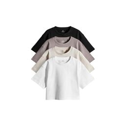 The Set Shirt girl Beige, Black, White size 8 yrs