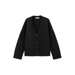 Mango Strickjacke 'Roger' Damen Gr&ouml;&szlig;e L schwarz