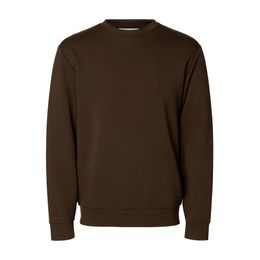 Selected Sweatshirt Herren Gr&ouml;&szlig;e XL dunkelbraun