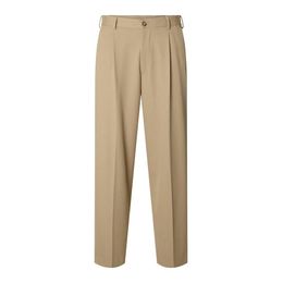 Selected Pleat-Front Pants 'SLH220' male Grey size S