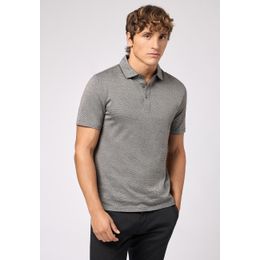 Poloshirt Roy Robson "Struktur-polo", Herren, Gr. M, beige, 100% Baumwolle, normal hüftlang, ohne Ausschnitt, Shirts