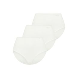 Shapingslip YSABEL MORA, Damen, Gr. L, weiß, Obermaterial: 75% Polyamid, 25% Elasthan, unifarben, Unterhosen, aus verstärktem Material und mit bedeckter, hochgeschnittener Passform