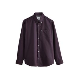 next Button Up Shirt male Purple size XS