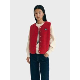 thinking mu Vest 'Jay' female Red size XS