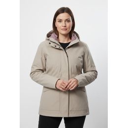 3-in-1-Funktionsjacke Killtec "KOW 189 WMN JCKT", Damen, Gr. 42, hell taupe, Obermaterial: 100% Polyester. Futter: 100% Polyester, Jacken, Winterjacke Damen