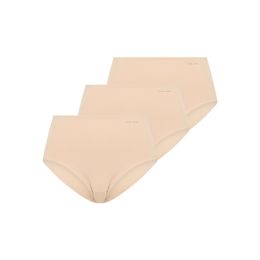 Shapingslip YSABEL MORA, Damen, Gr. L, beige (natur), Obermaterial: 75% Polyamid, 25% Elasthan, unifarben, Unterhosen, aus verstärktem Material und mit bedeckter, hochgeschnittener Passform