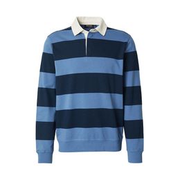 INDICODE JEANS Sweatshirt 'Disnar' Herren Gr&ouml;&szlig;e S navy / himmelblau