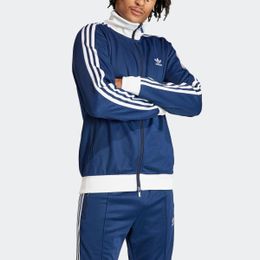 Trainingsjacke adidas originals "CLASSIC TT", Herren, Gr. M, blau (nindig), Obermaterial: 52% Baumwolle, 48% Polyester, clean, normal, Jacken