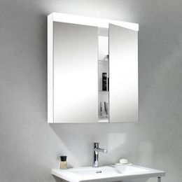 Schneider PATA Spiegelschrank, 2 T&uuml;ren, 161.070.01.02, PAT 70/2/LED