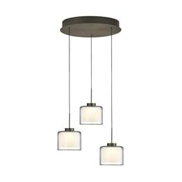 Elements by Bankamp KLARA Pendelleuchte 3-flammig rund, LED, 20651/3-15,