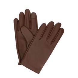 BOSS Fingerhandschuhe Herren Gr&ouml;&szlig;e S/M braun