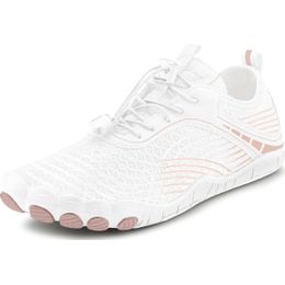 Vivance Damen Sneaker weiß / rose Größe 35