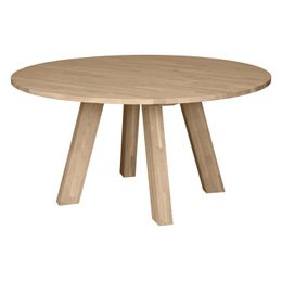Tchibo - Runder Woood »Rhonda« Esstisch - 37,8x14,4x103,8cm - braun - Eichenholz