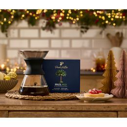 Tchibo - Pour-Over Set "Brazil Mild" - silber