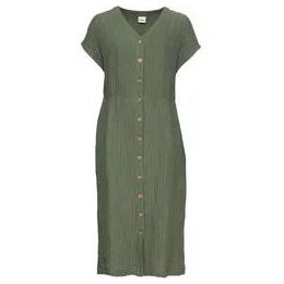 DW-Shop Baumwoll-Kleid, khaki, 48