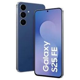 Samsung Smartphone "Galaxy S25 FE", Energieeffizienz: B (A-G), blau (navy), 256 GB, Mobiltelefone, Topseller