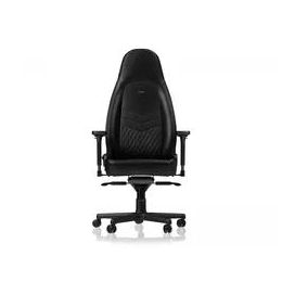 noblechairs ICON Real Leather - Schwarz / Schwarz