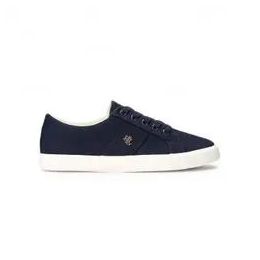 Lauren Ralph Lauren f&uuml;r Damen. 802804598002 Schuhe Janson II Navy (36), Stoff, Wohnung, Schn&uuml;rsenkel, L&auml;ssig, Marine