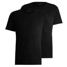 BOSS f&uuml;r Herren. 50479536 2er-Set T-Shirts in lockerer Passform Schwarz (XL), Heimtextilien, Baumwolle, Kurzarm