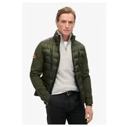 Superdry f&uuml;r Herren. M5012043A Storm Softshell Hybrid Jacke gr&uuml;n (S), L&auml;ssig, Recyceltes Polyester, Nachhaltig