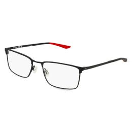 Nike 4307 Brille Unisex | Fassung: Vollrand, Quadratisch, Schwarz Matt