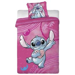 Disney Duvet Cover 'Stitch' male Pink size Onesize