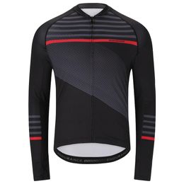Endurance Fahrradshirt 'Donald' Herren Größe M dunkelgrau / rot / schwarz
