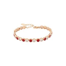 Gaya Armband Damen Gr&ouml;&szlig;e One Size gold / rot / silber