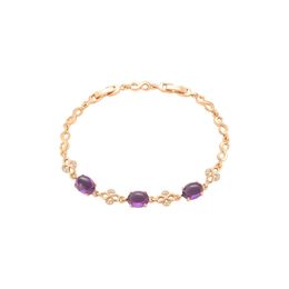 NAEMI Armband Damen Gr&ouml;&szlig;e One Size gold / lila