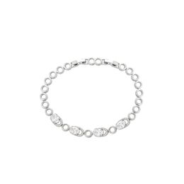 Gaya Armband Damen Gr&ouml;&szlig;e One Size silber / transparent